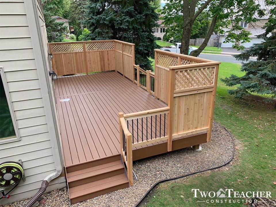 Pergolas/Privacy/Benches – Two Teacher Construction